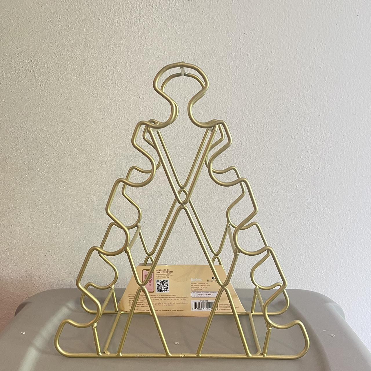 Blogilates Target 4 tier weight rack | Depop