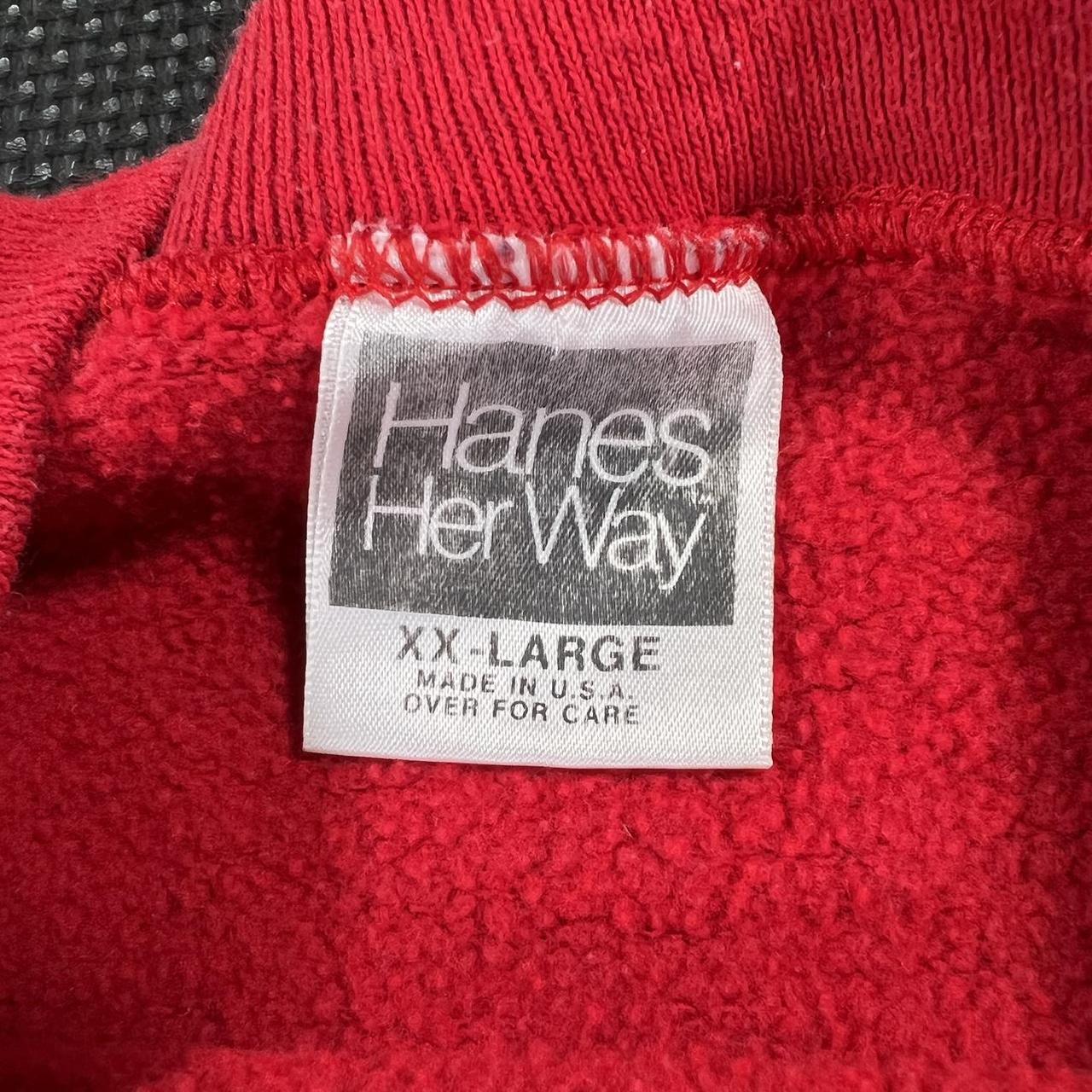 Hanes Women's Red Sweatshirt | Depop