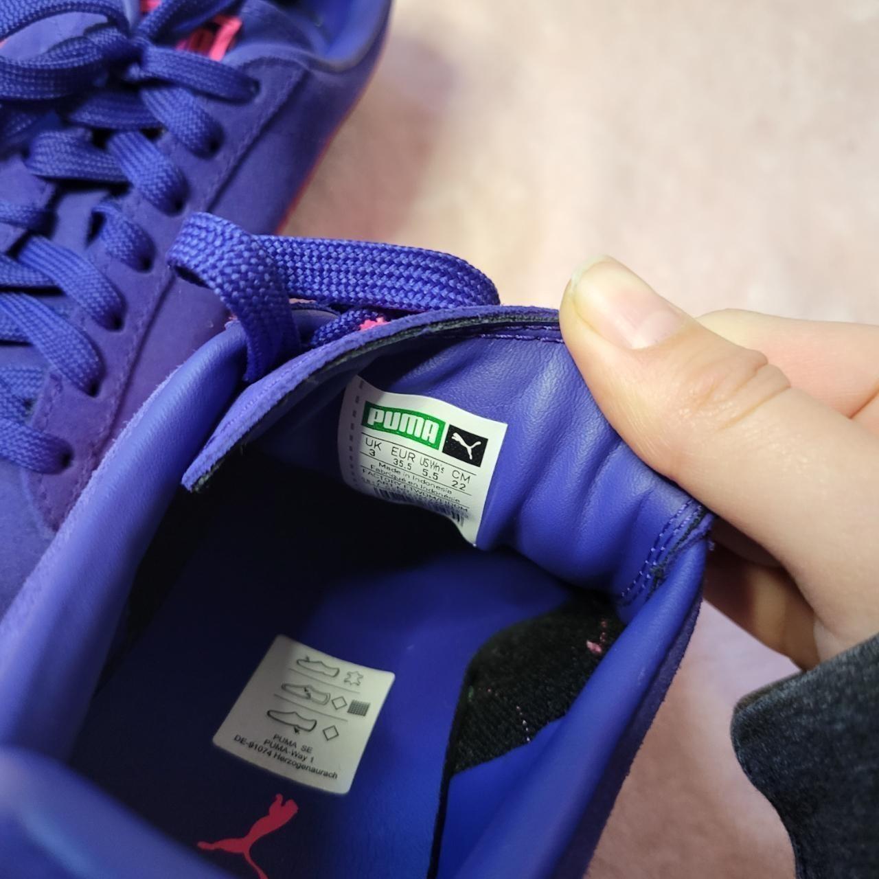 Beautiful vibrant Puma collab sneakers. Puma x... - Depop