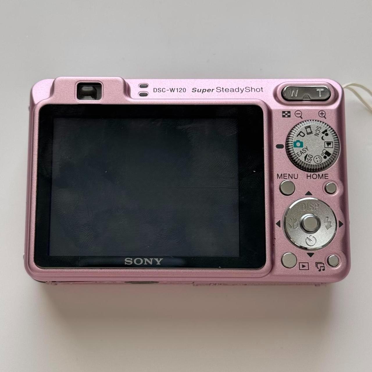 Sony Cybershot W120 Digital Camera 🍥🎀 Pastel Pink... | Depop