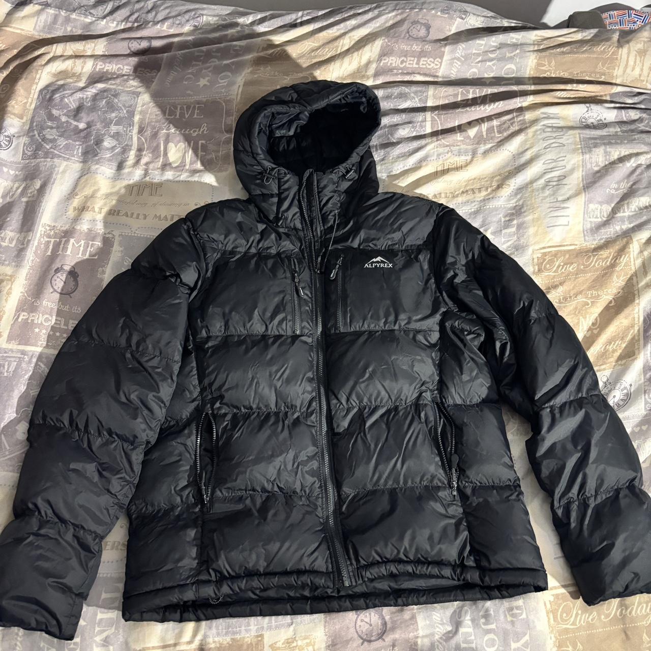 XL Alpyrex puffer, only worn once - Depop