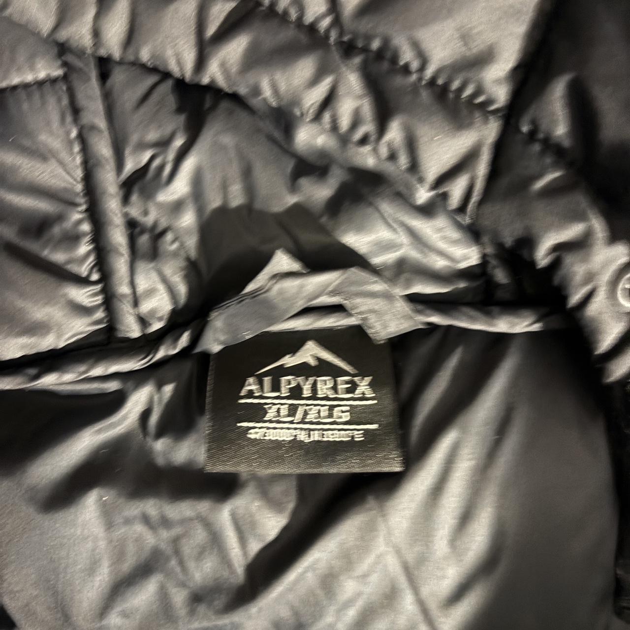 XL Alpyrex puffer, only worn once - Depop