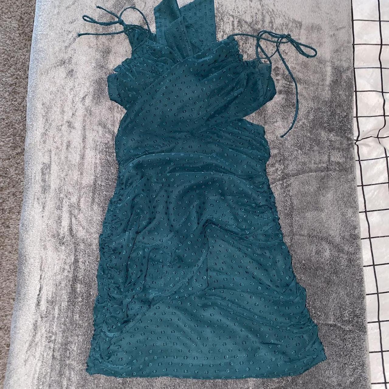 lucy in the sky kalene bow tie todycon dress color:... - Depop