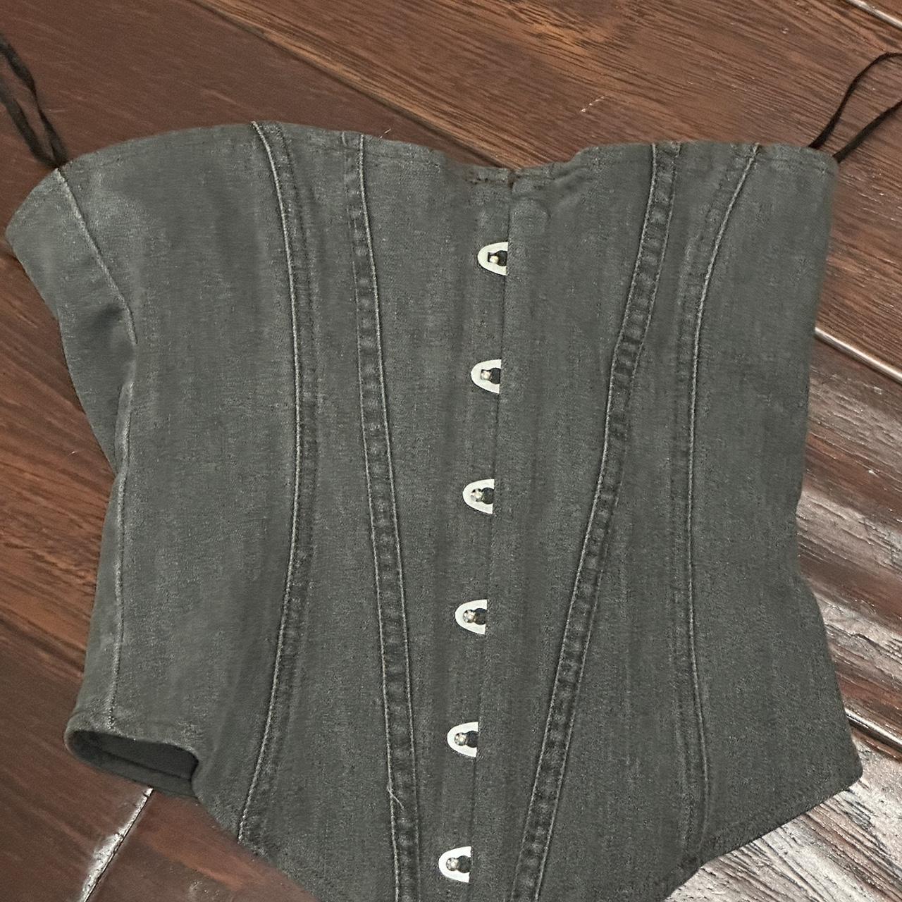 outcast xs corset top super cute and snatching | Depop