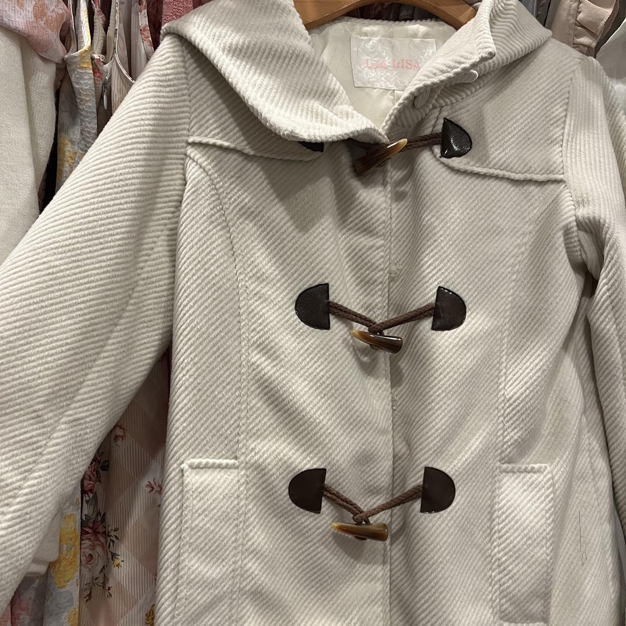 Liz Lisa white coat! Super cute! US size small - Depop