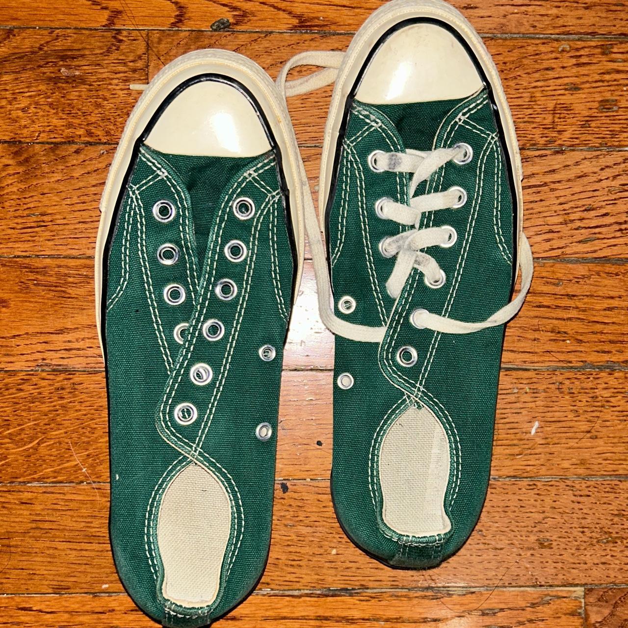 forest green converse chuck 70 wmns size 8 / men’s... - Depop
