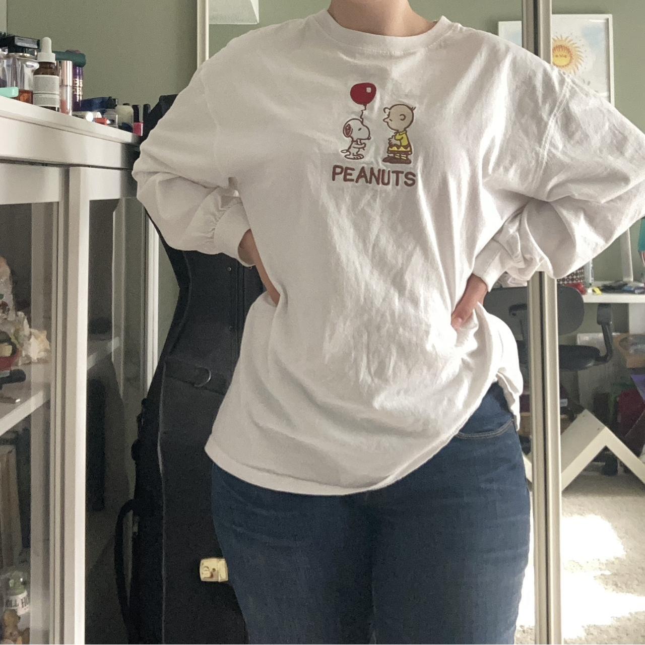 Vintage peanuts snoopy top. Amazing quality and in... - Depop