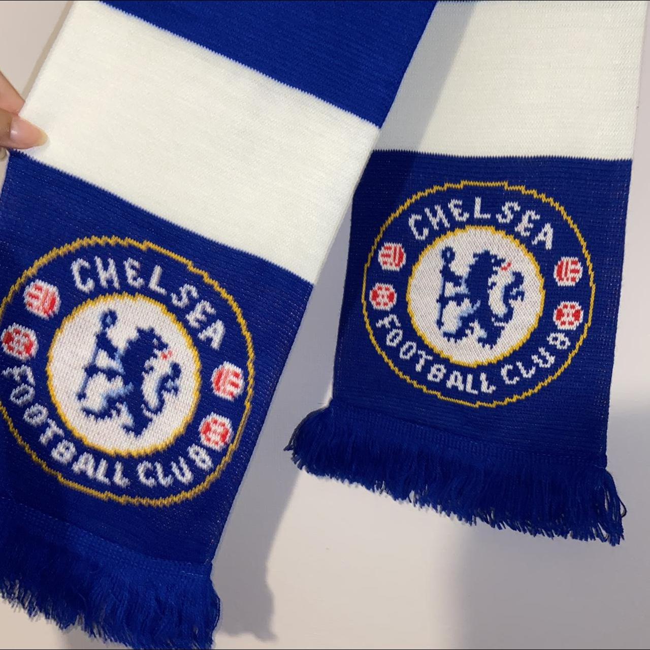 Official Chelsea football scarf Excellent condition... - Depop