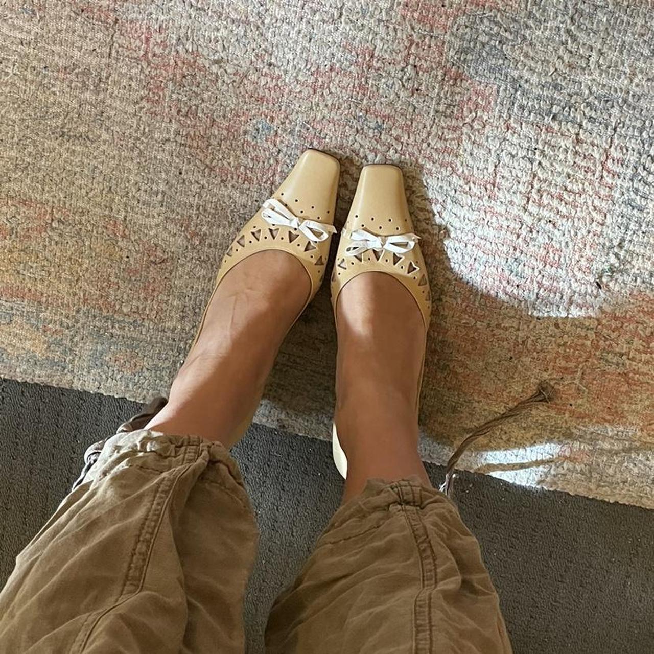 Genuine vintage Sergio Rossi little heels So cute... - Depop