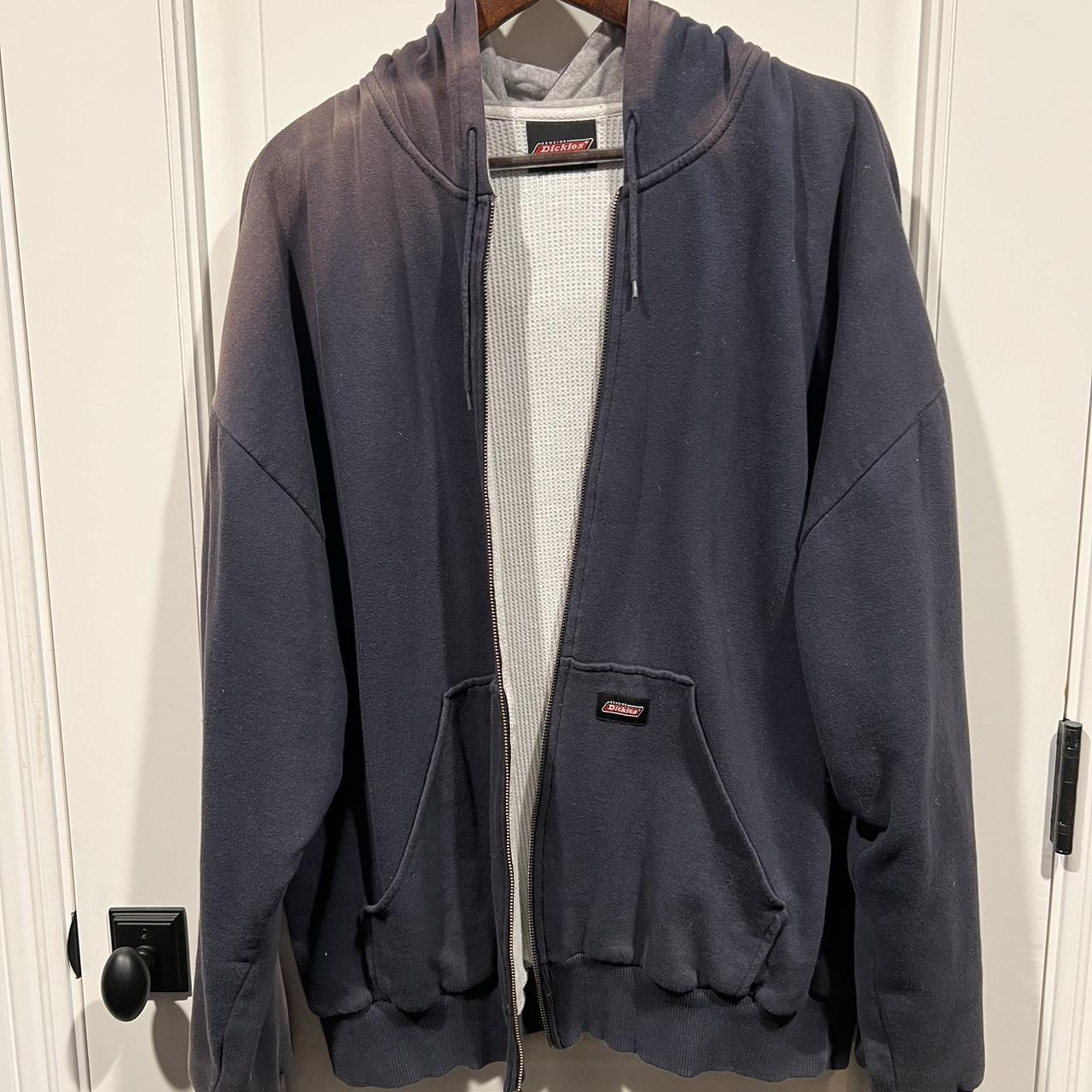 X-Large Dickies hoodie zip-up - Depop