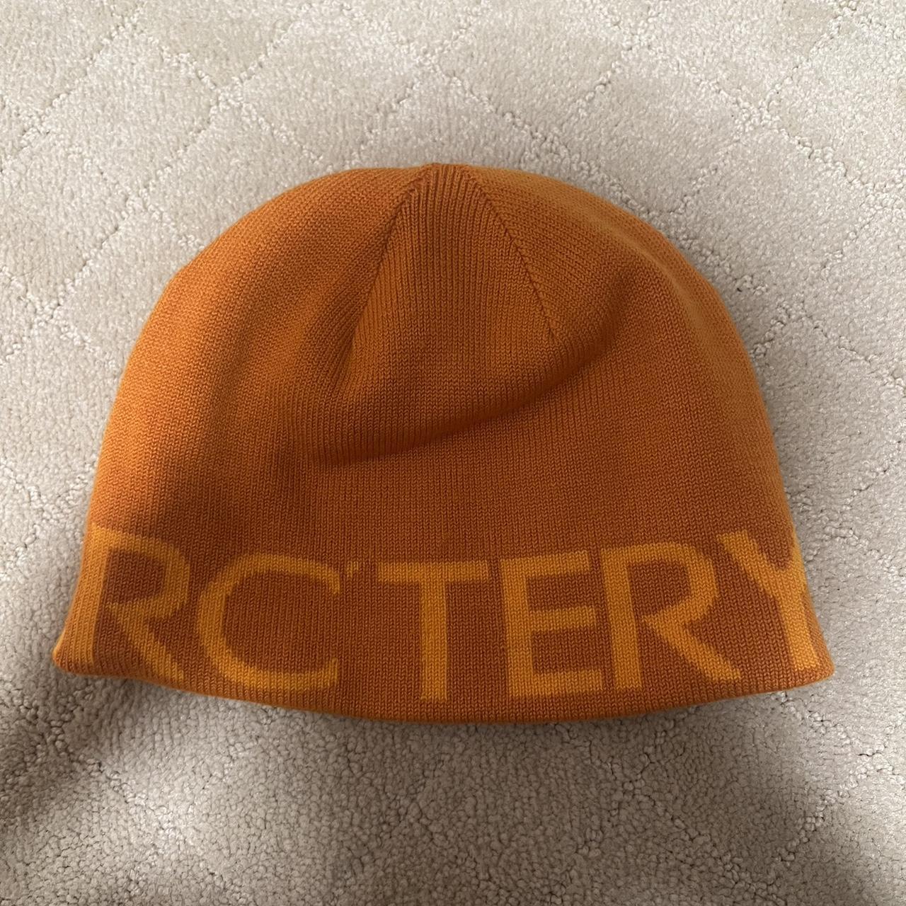 Orange arcteryx beanie never worn! Send offers... - Depop Orange arcteryx beanie never worn! Send offers... - Depop