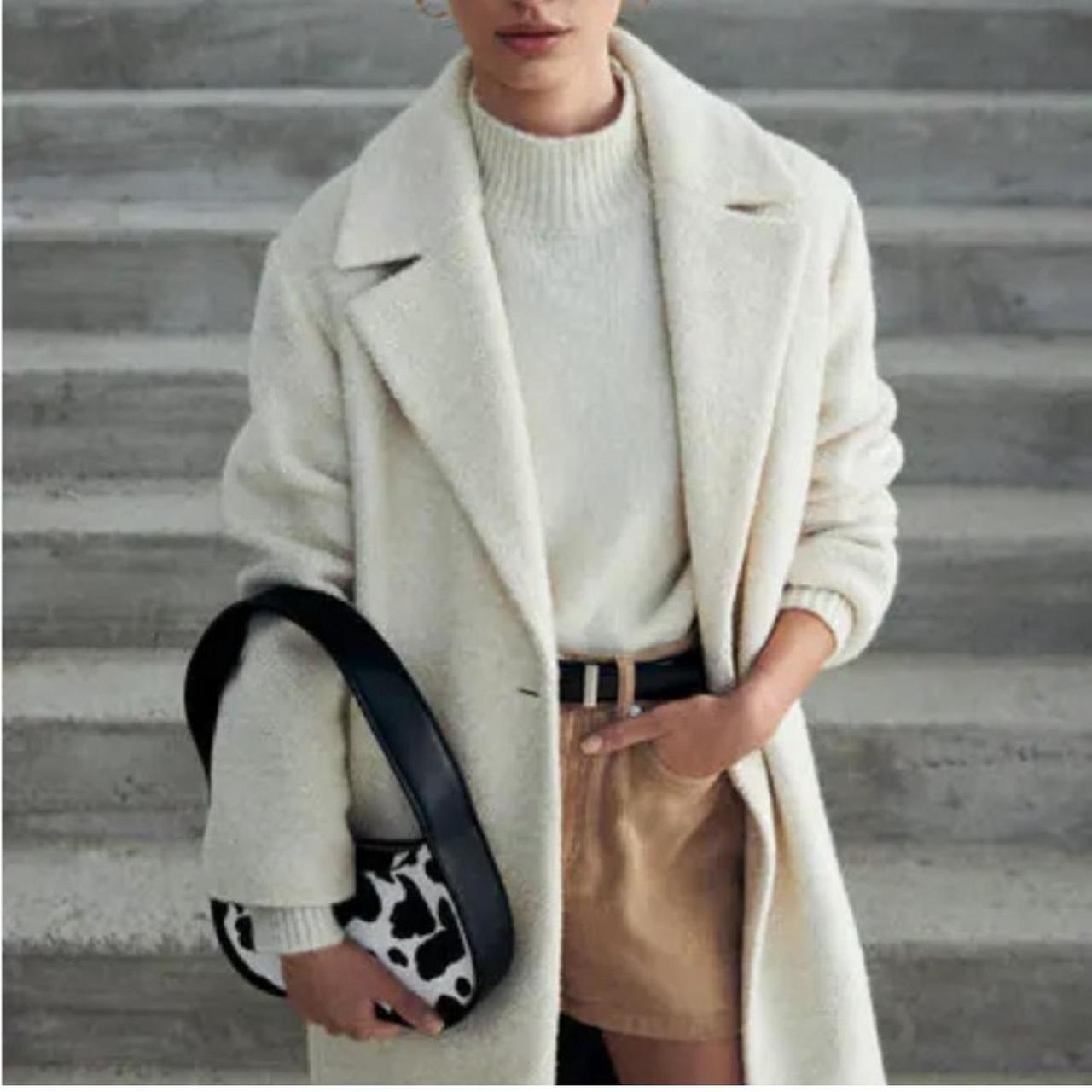 Mango cow print purse. Super cute purse worn once.... - Depop