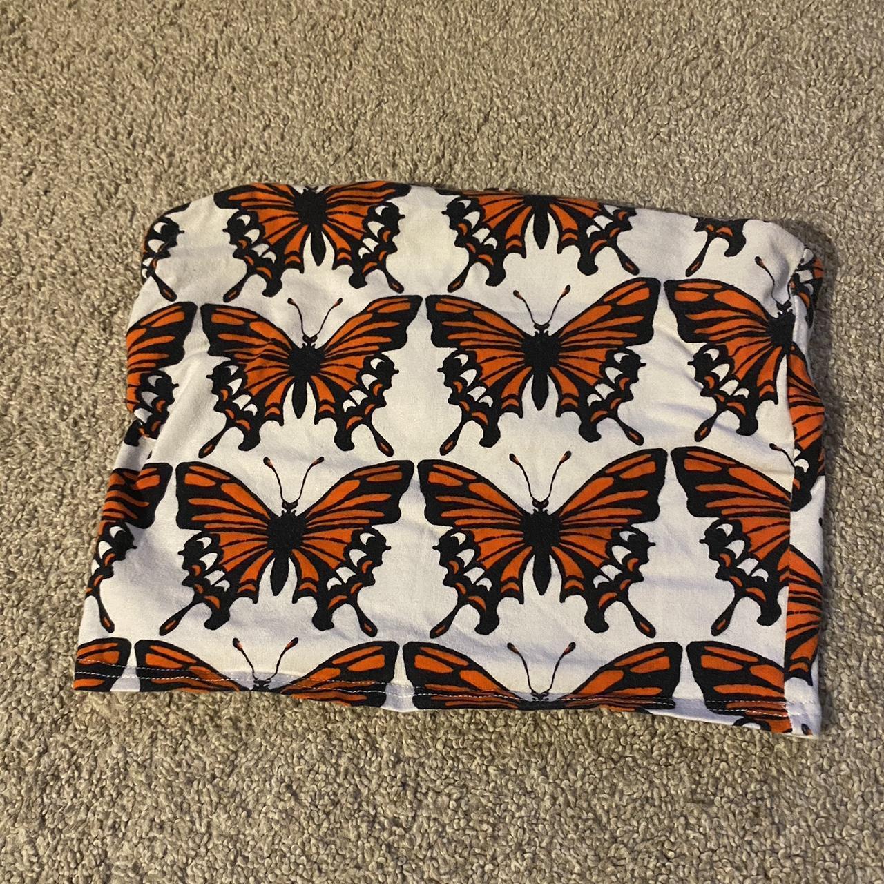 Urban Outfitters adorable butterfly tube top. Size M :) - Depop