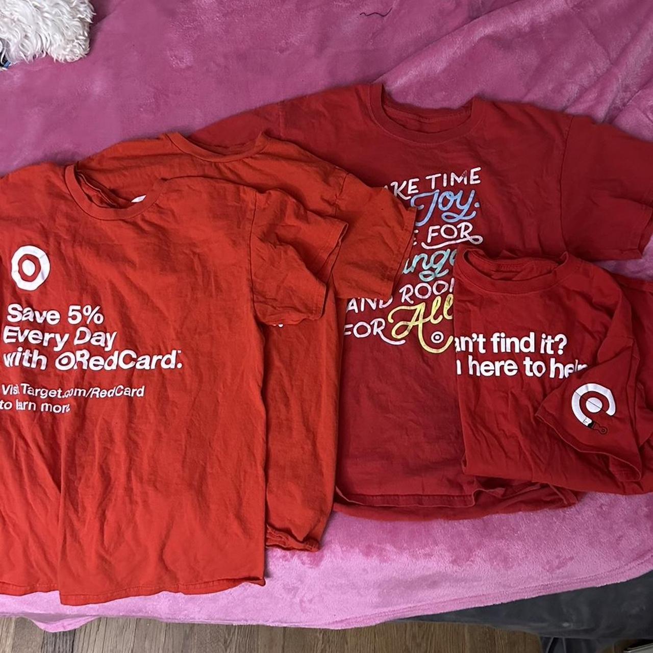 Target Men's Red T-shirt | Depop