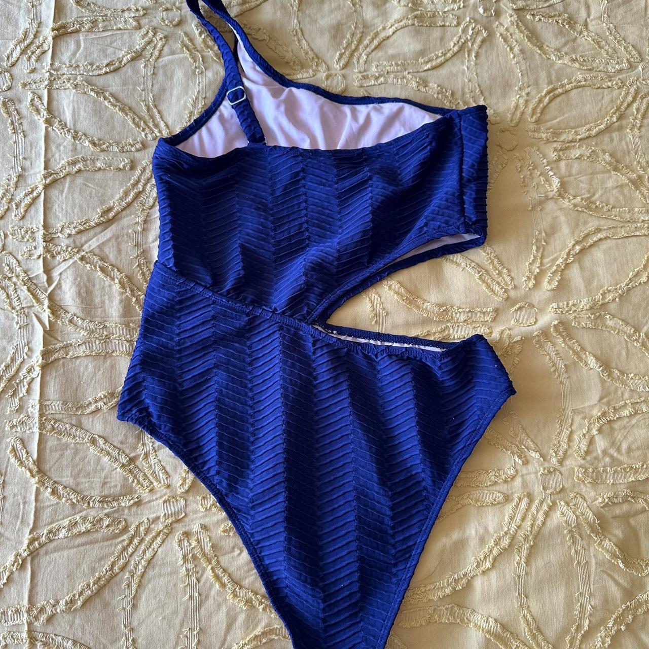 Cotton On One Piece Swim Wear With Cut Out And One Depop