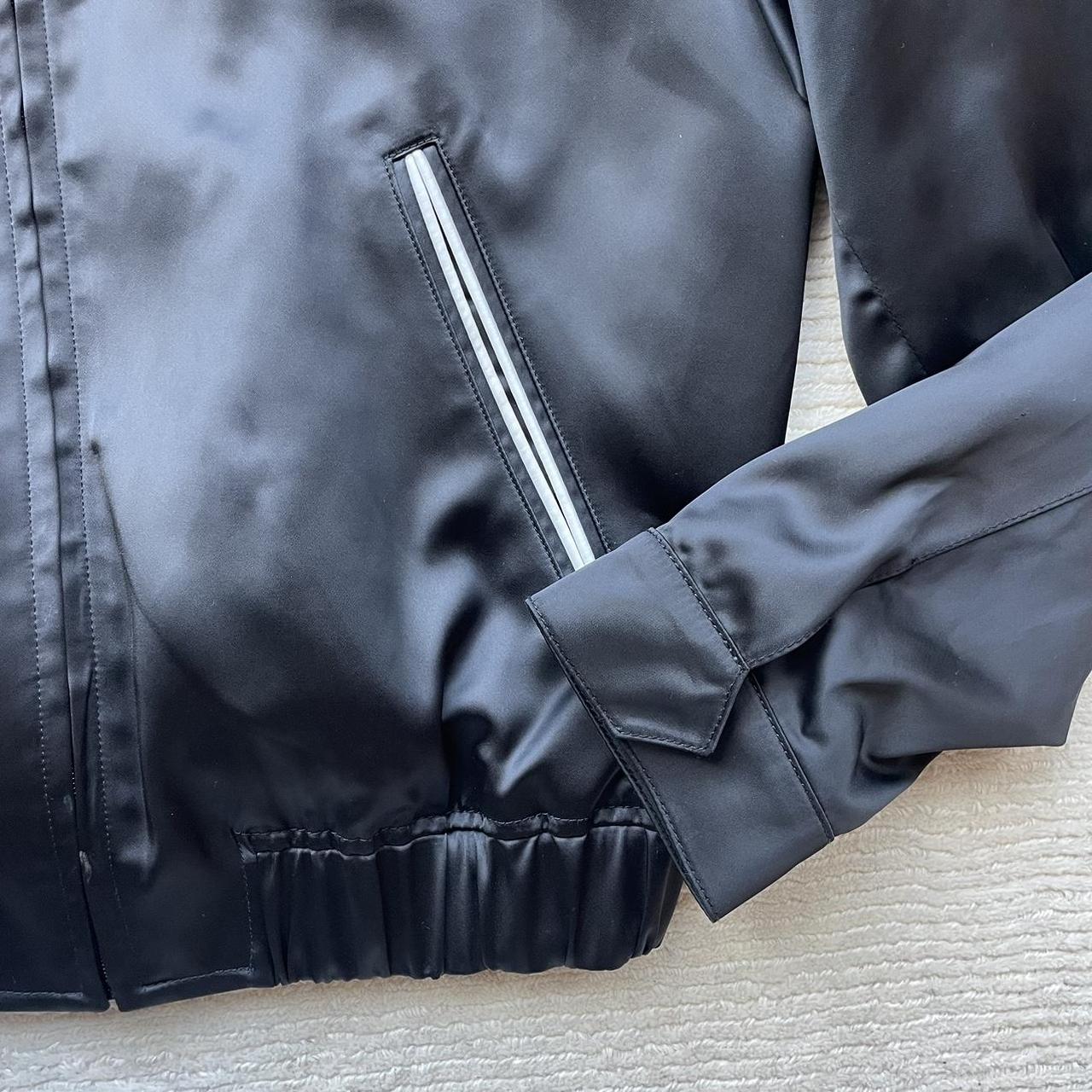 Zara western racer style jacket Satin style... - Depop