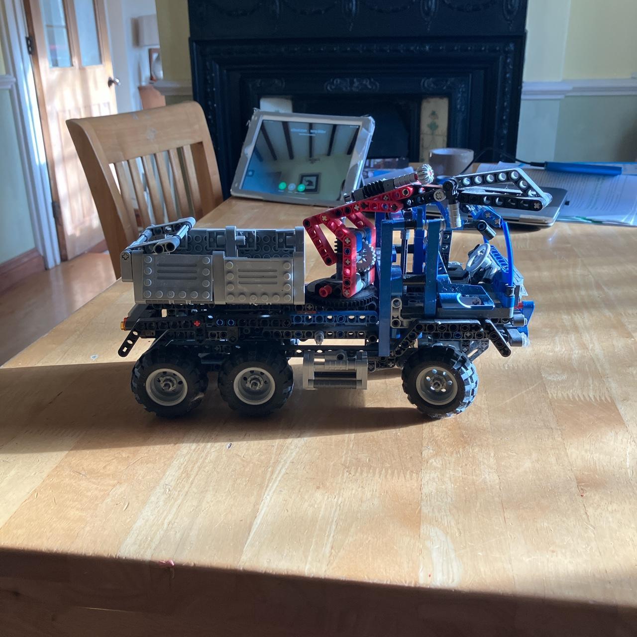 Lego Blue and Red Accessory | Depop