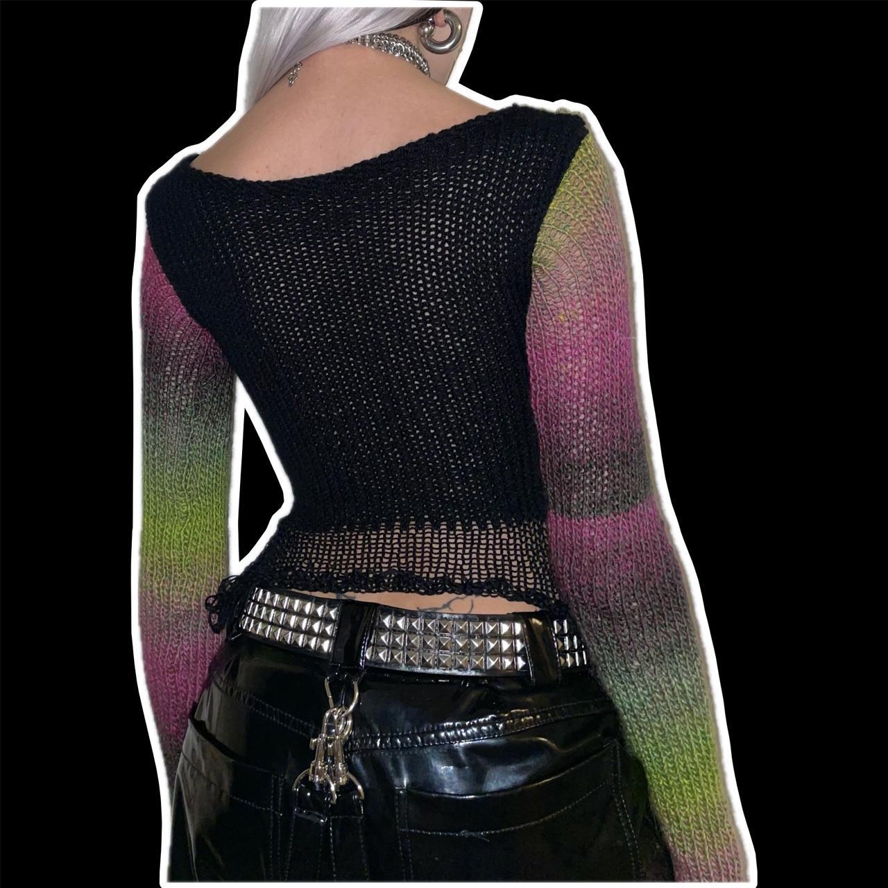 🪳🪲 🪰 - insect bug beetle knit crochet long sleeve... | Depop