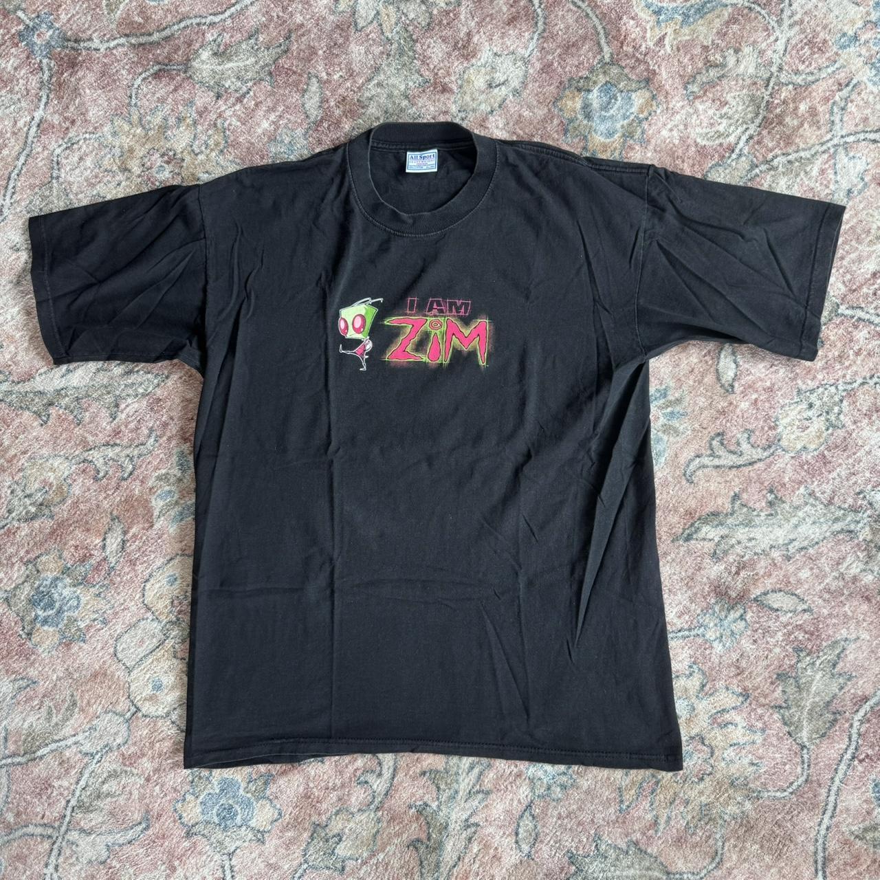 2002 Invader Zim ‘I AM ZIM’ Promo Tee - super rare... | Depop