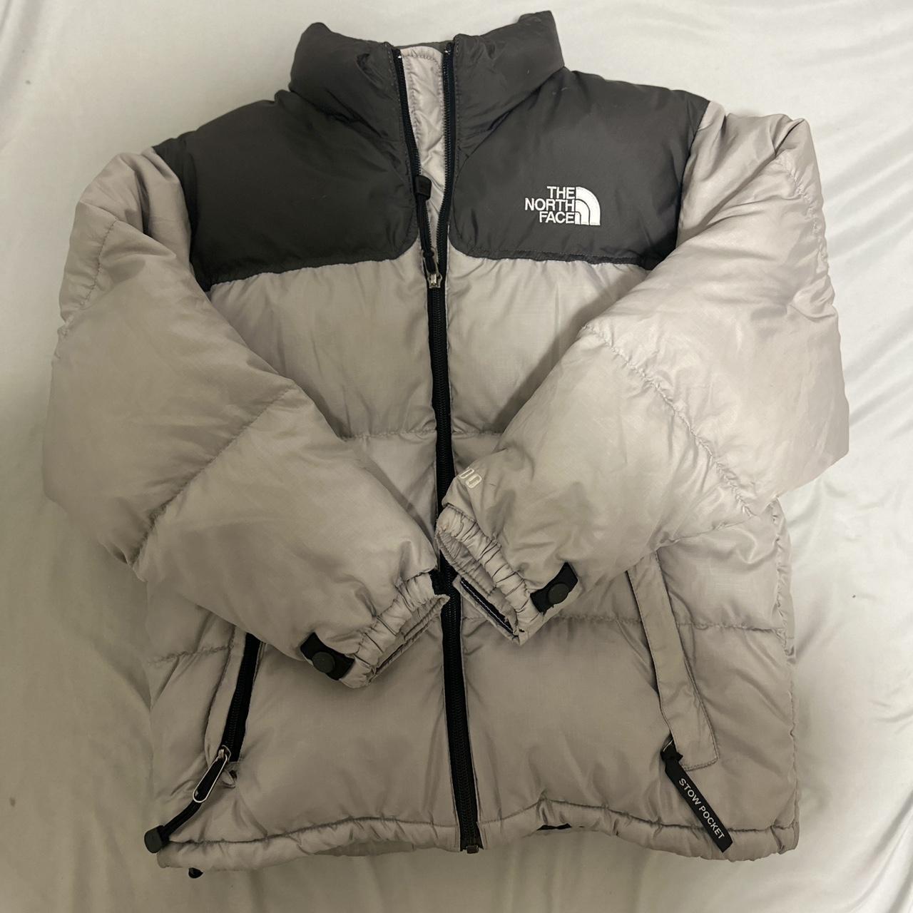 small north face puffer jacket - Depop