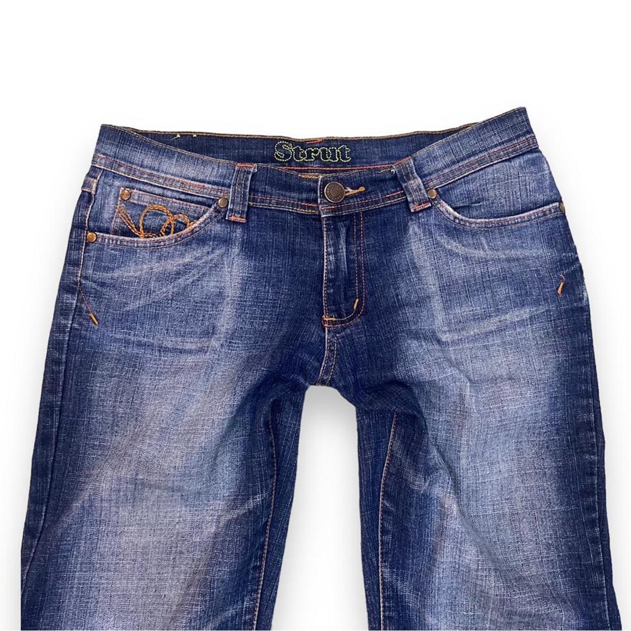 SUPER CUTE! strut flared jeans 🎀 Size small medium... - Depop