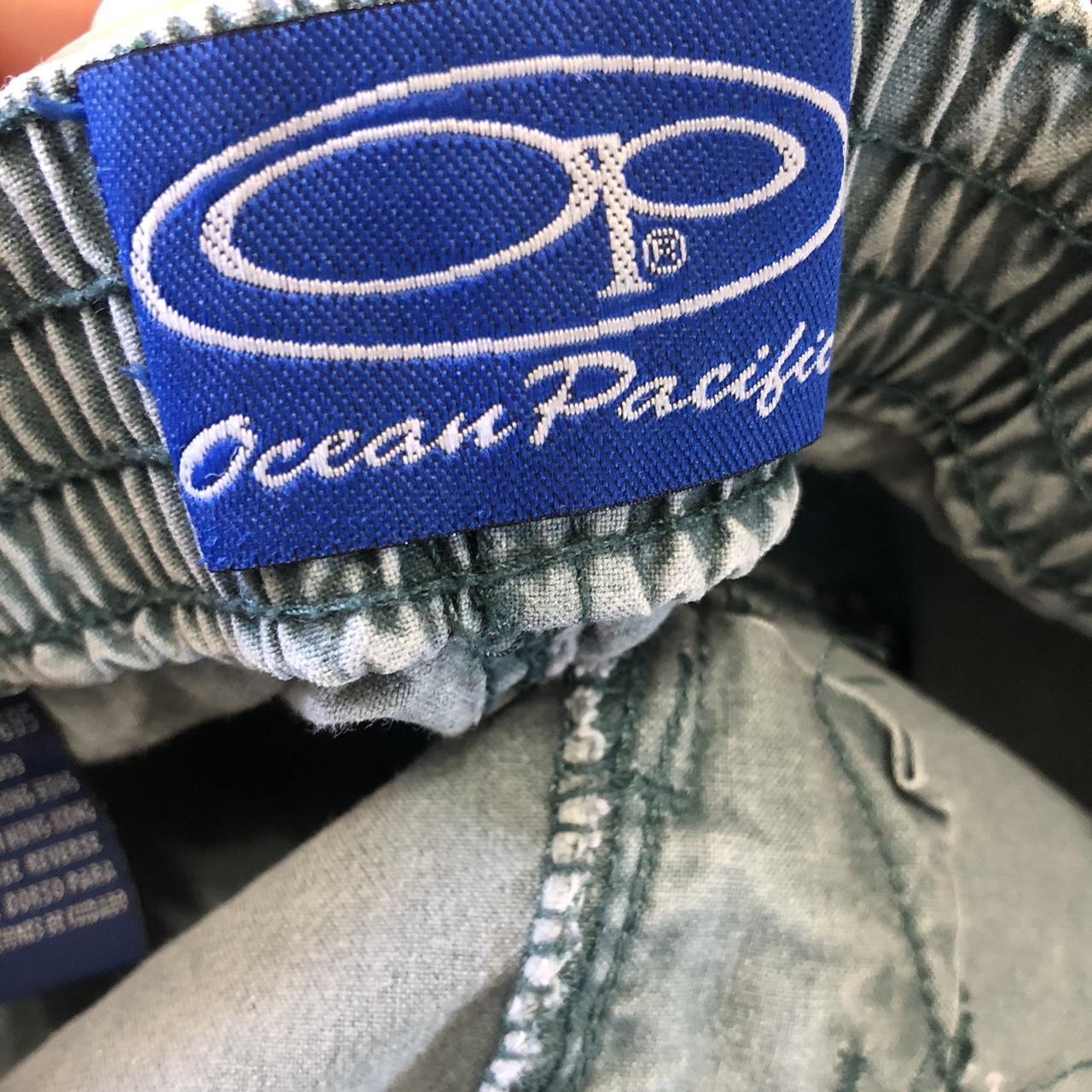1990s Vintage OP Oceans Pacific Cotton Shorts *has... - Depop