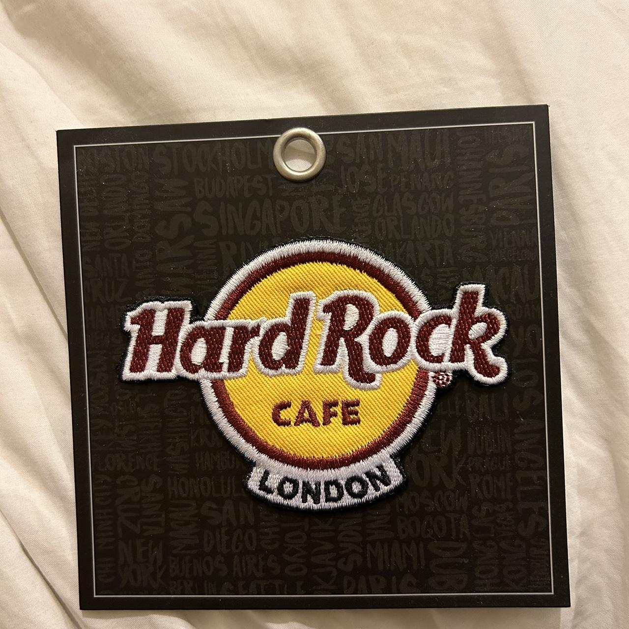 Official Hard Rock Cafe Iron on patch super cute... - Depop