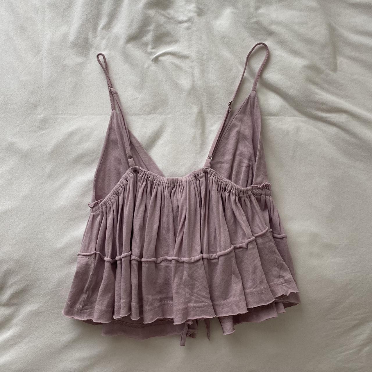 Urban Outfitters Tie Front Top Size Xs Never Worn Depop