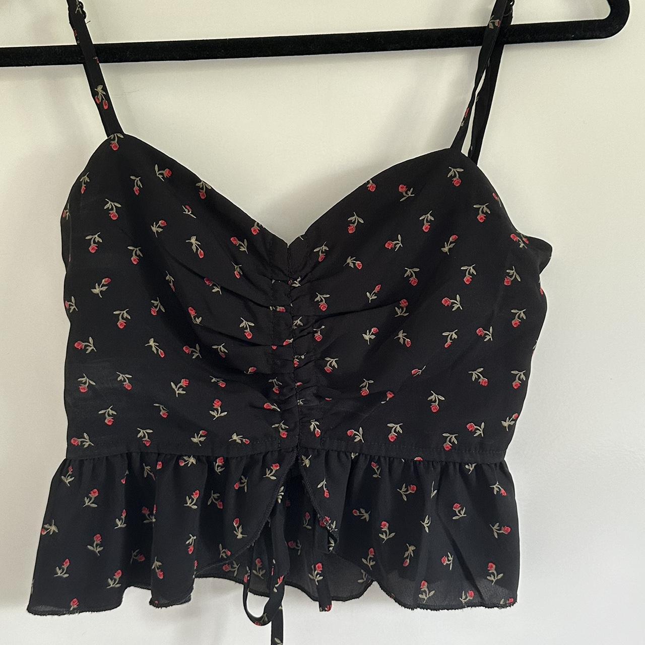 Luck and trouble top in size 8, perfect condition 🩷 - Depop