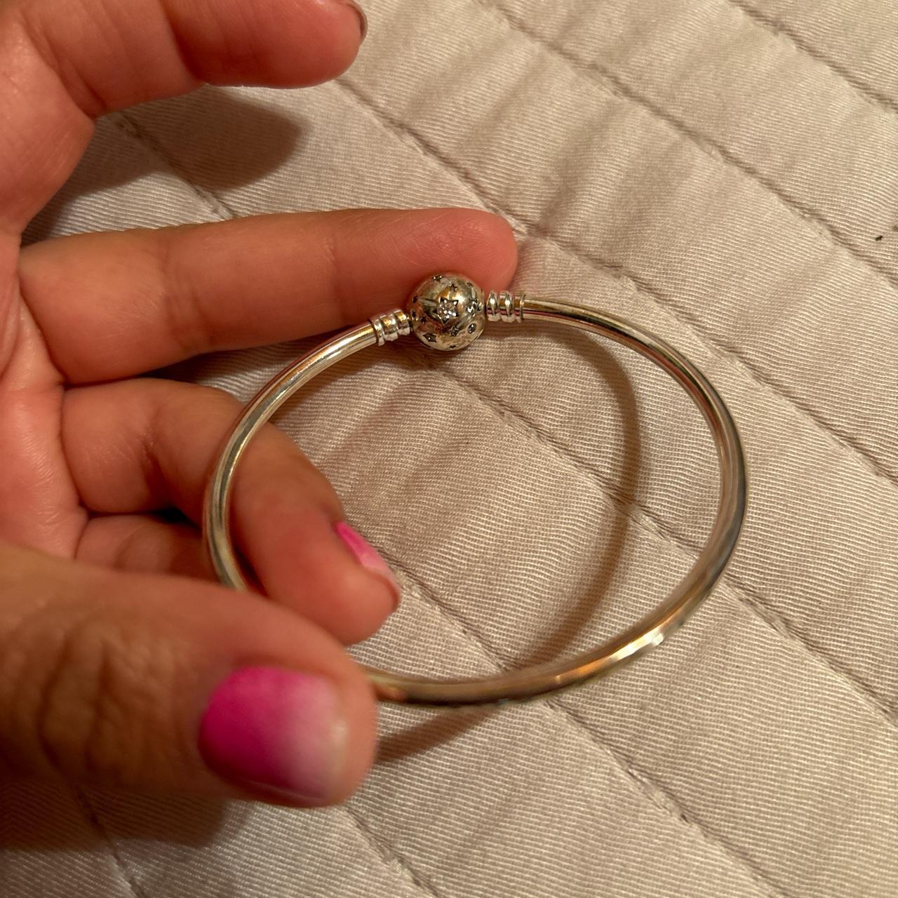 PANDORA MOMENTS STARS AND GALAXY BANGLE Size... - Depop