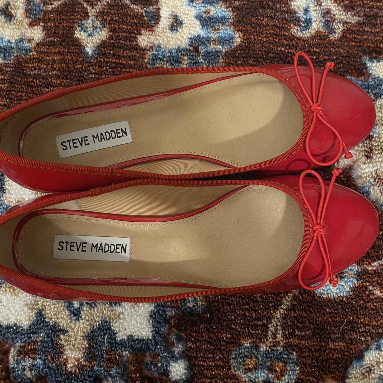 Red Steve Madden Cherish Pump (ballet shoes) These... - Depop
