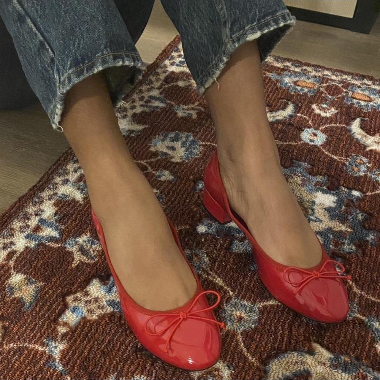 Red Steve Madden Cherish Pump (ballet shoes) These... - Depop