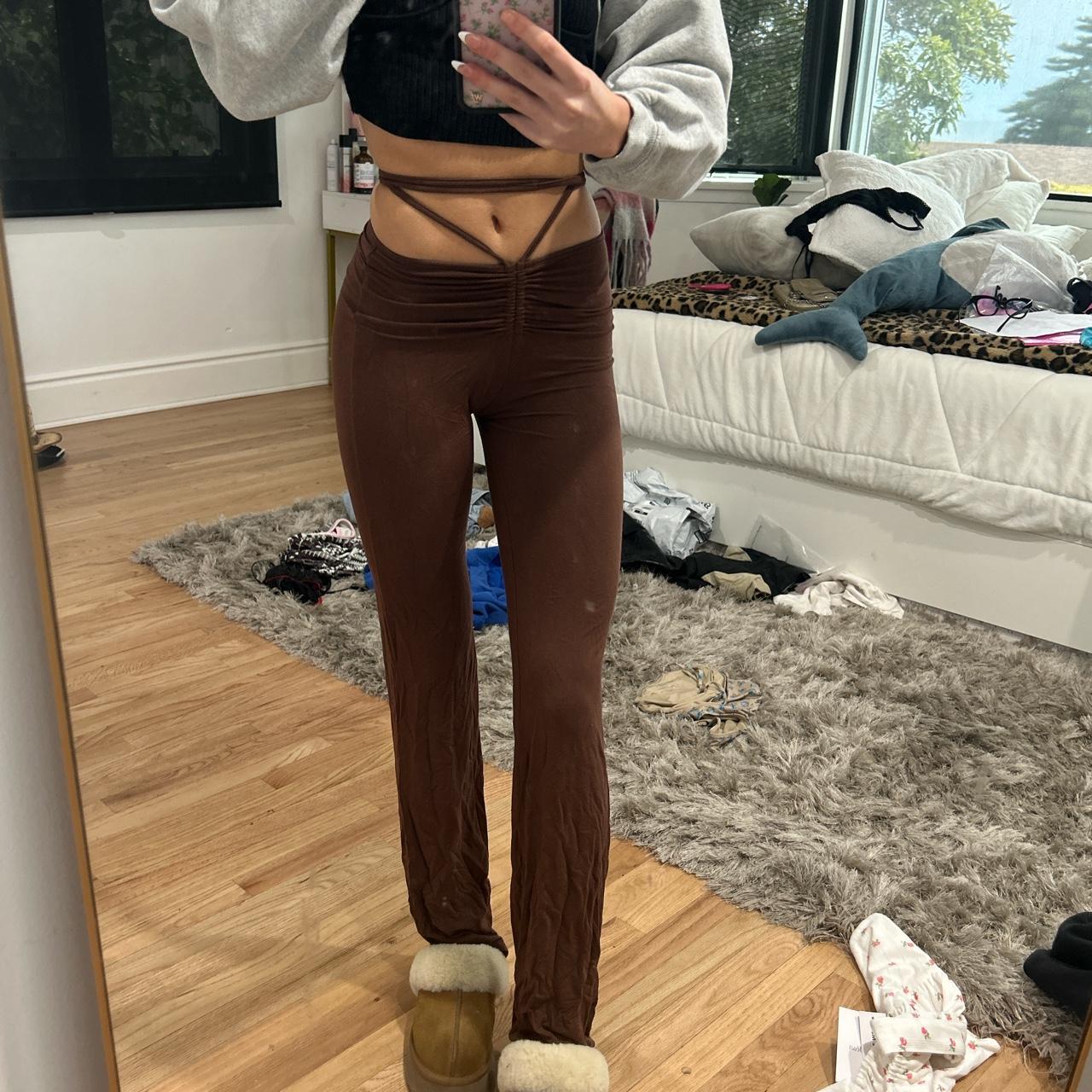 IAMGIA halo pants size xxs but can fit xs🤍 #iamgia - Depop