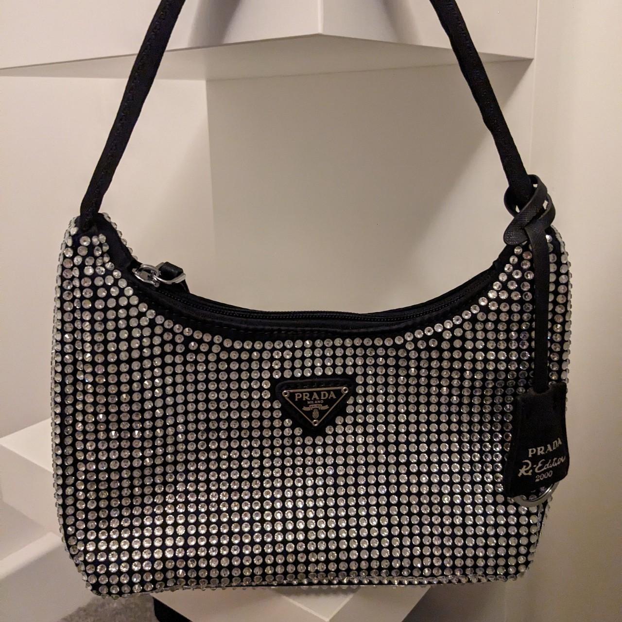 Prada diamante bag with dust bag and box Perfect... - Depop