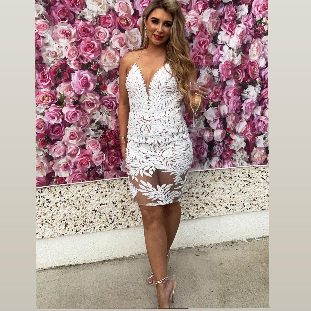 Nadine Merabi talia dress size S would fit a6-8 or a... | Depop