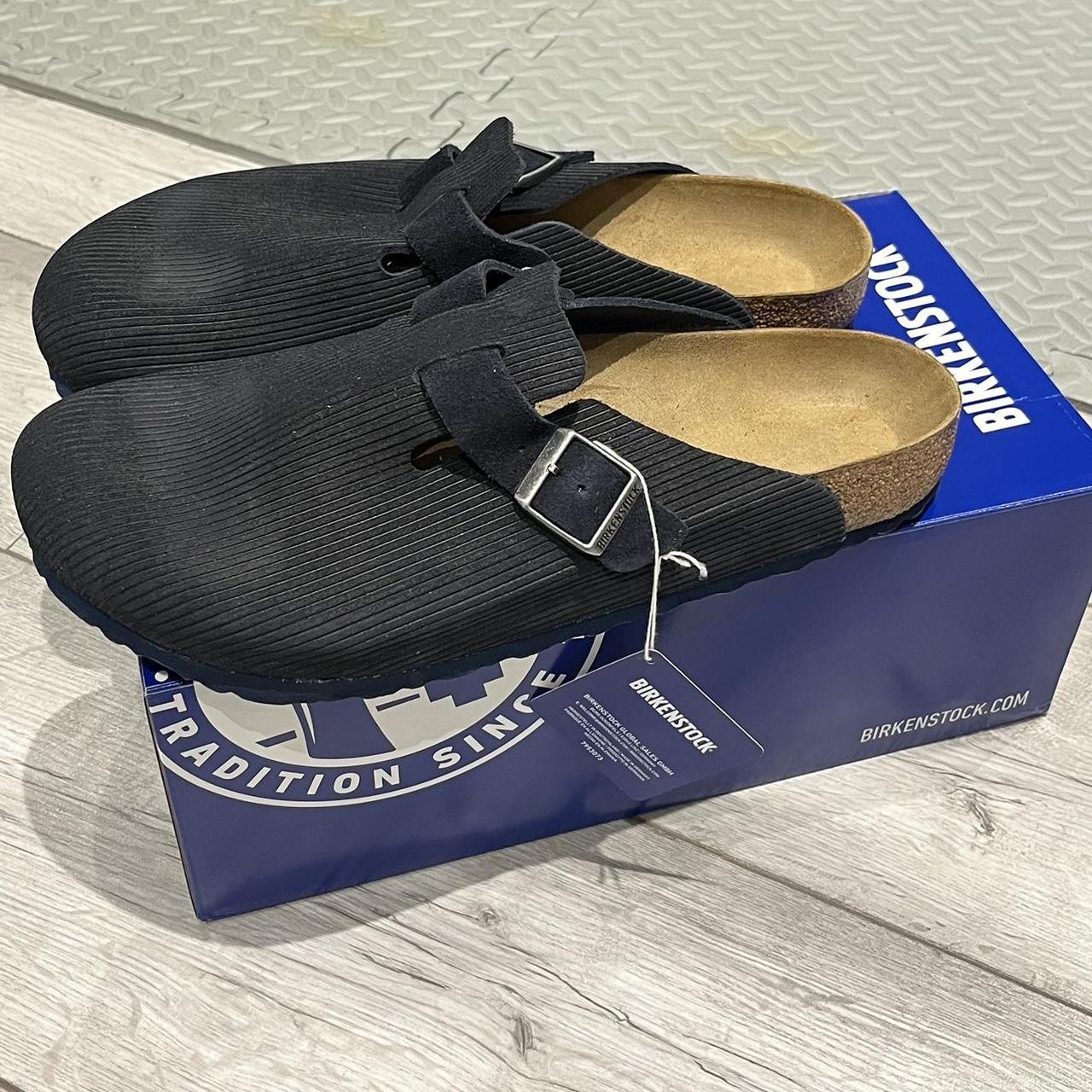 Birkenstock Boston BS Midnight Never been worn... - Depop