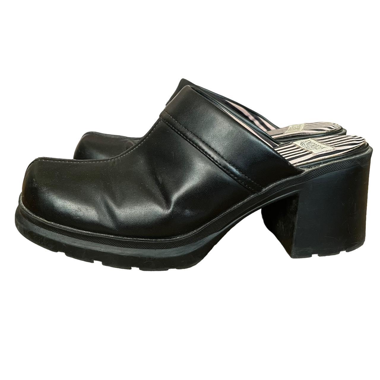 Y2K American Eagle Chunky Platform Mule Clogs Size... - Depop