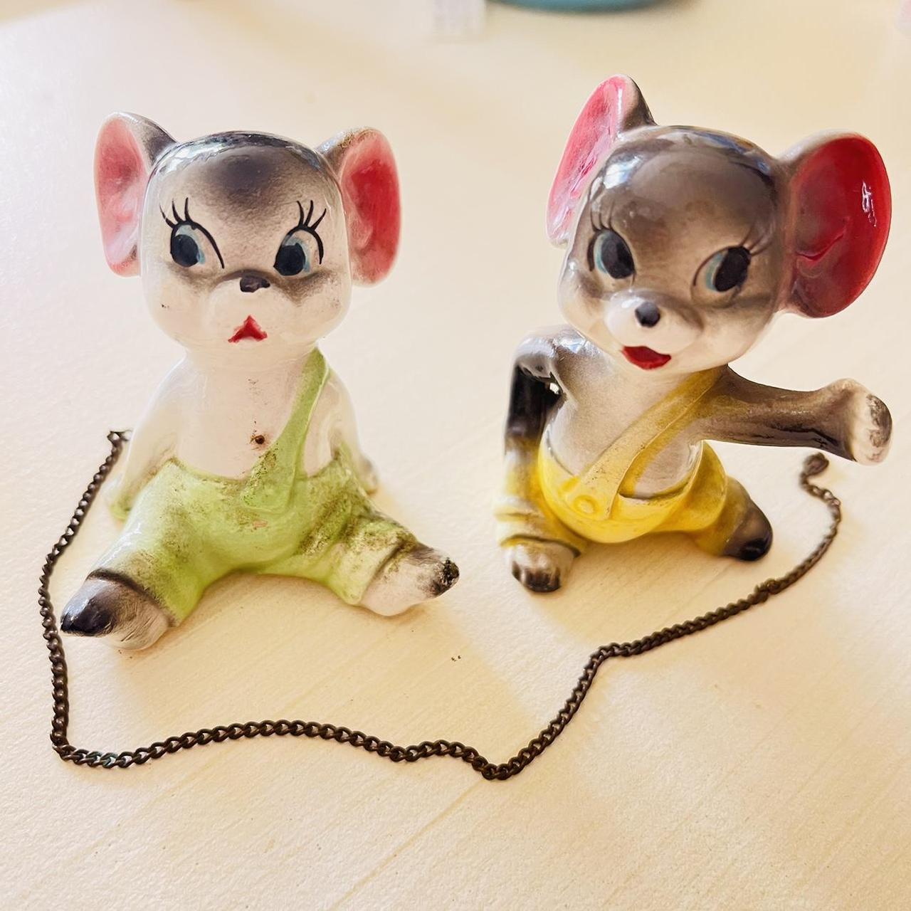 The cutest Kitsch pair of 60s ceramic mice babies... - Depop