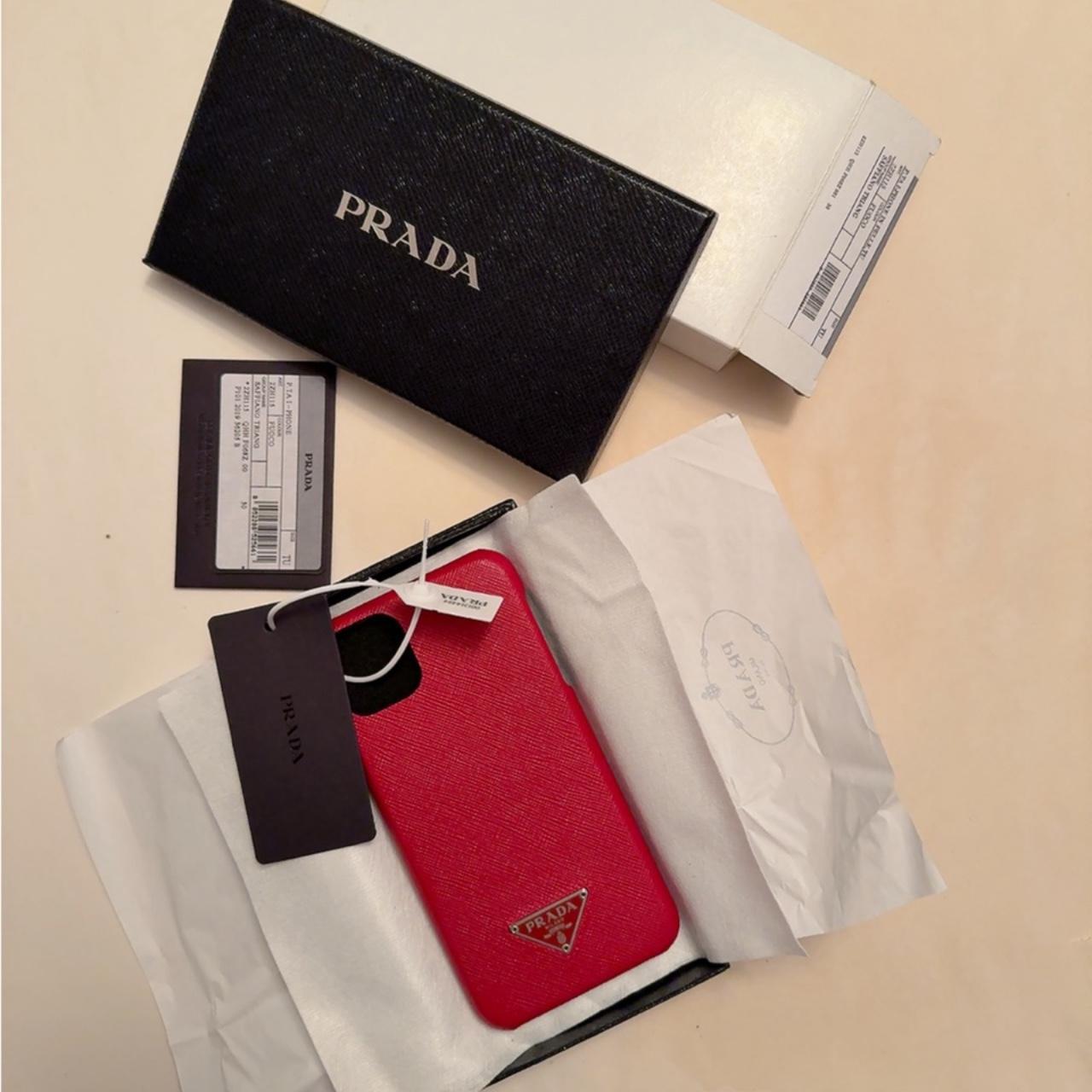 Prada phone case brand new with box and tags made... | Depop