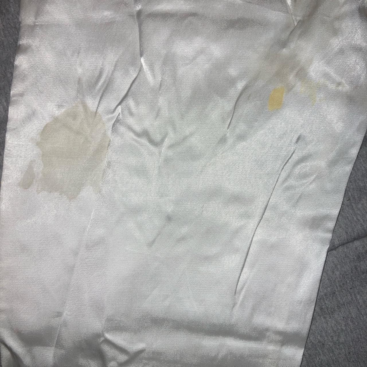 Golf Wang Satin Chinos Is stained and fits more like... - Depop