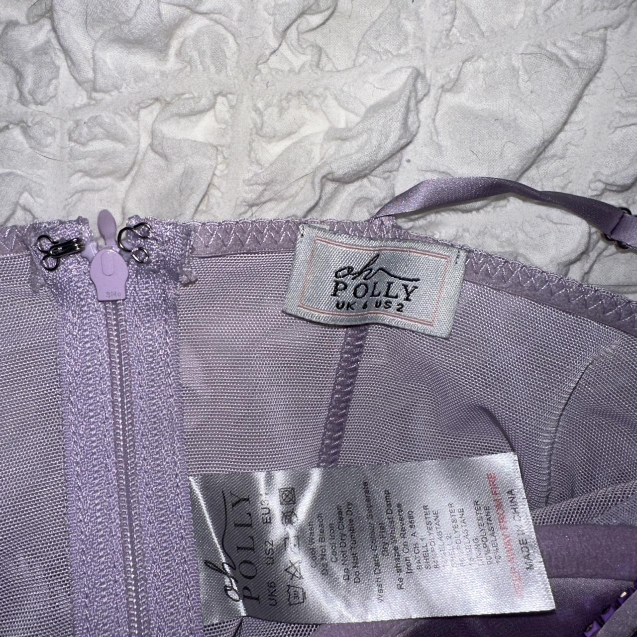 Oh Polly size 6 Racer Back Cowl Neck Corset Top in... - Depop