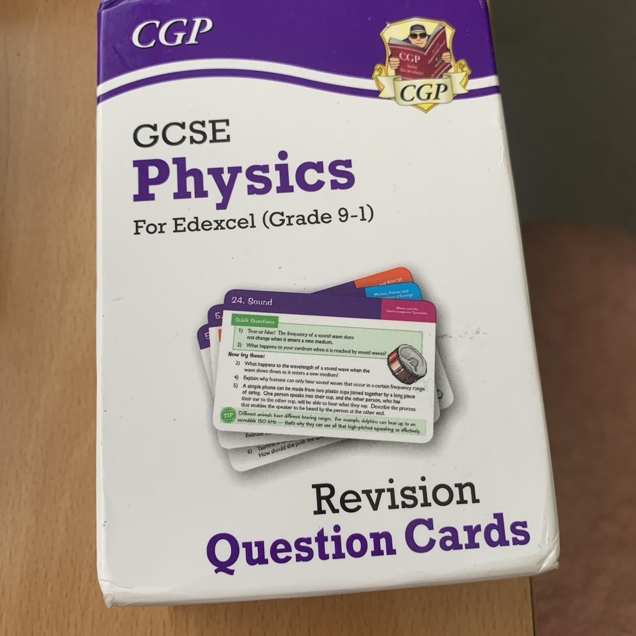 GCSE Physics question cards. Good condition - Depop