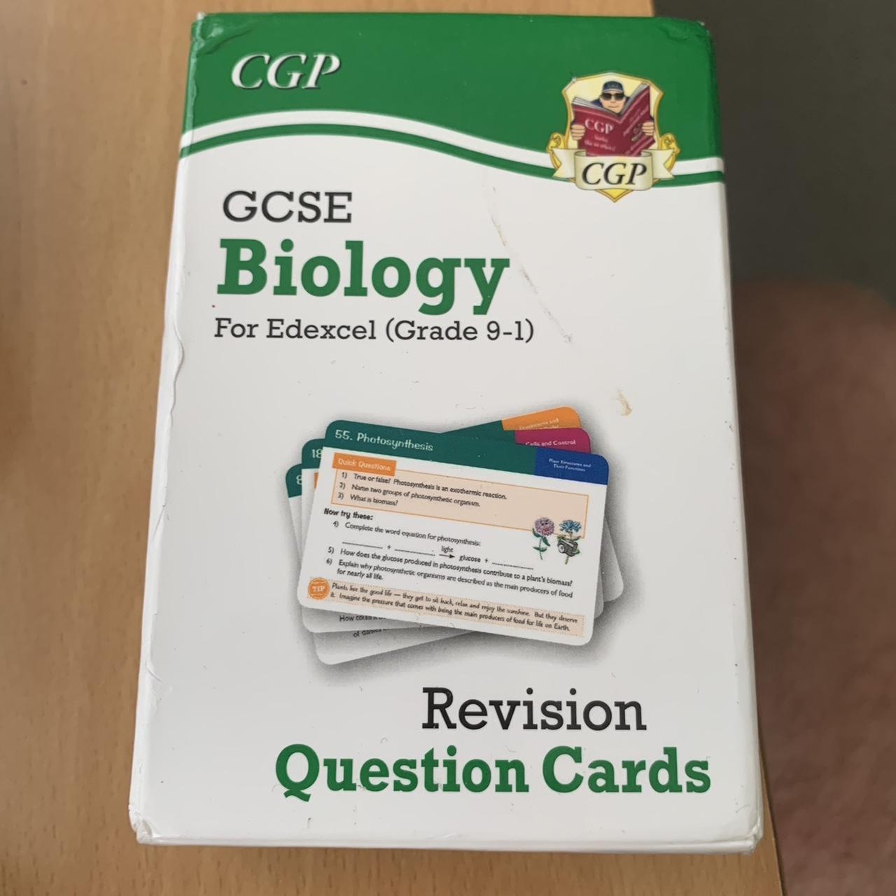 CGP gcse biology Flashcards , good condition. - Depop
