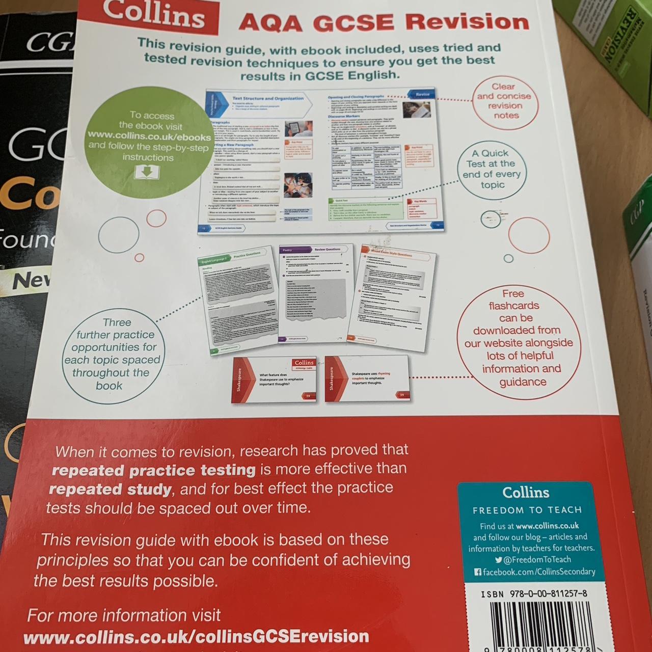 Aqa GCSE English language and literature revision.... - Depop