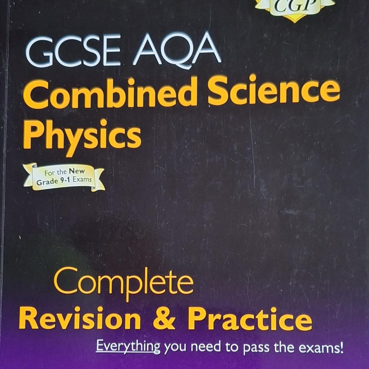 GCSE AQA Combined Science Physics Complete Revision... - Depop