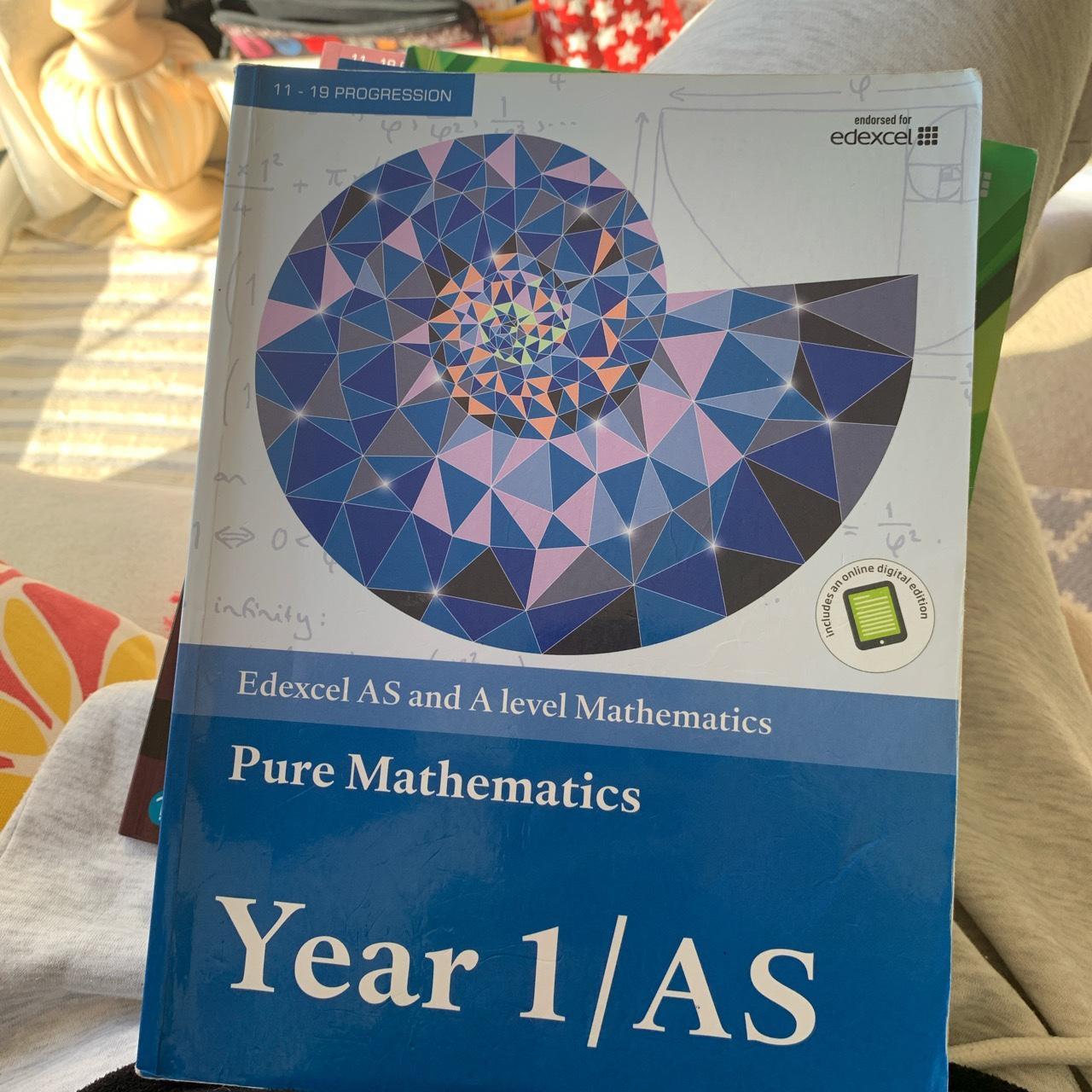 Pearson Edexcel year 1 maths (pure ) . Good condition - Depop