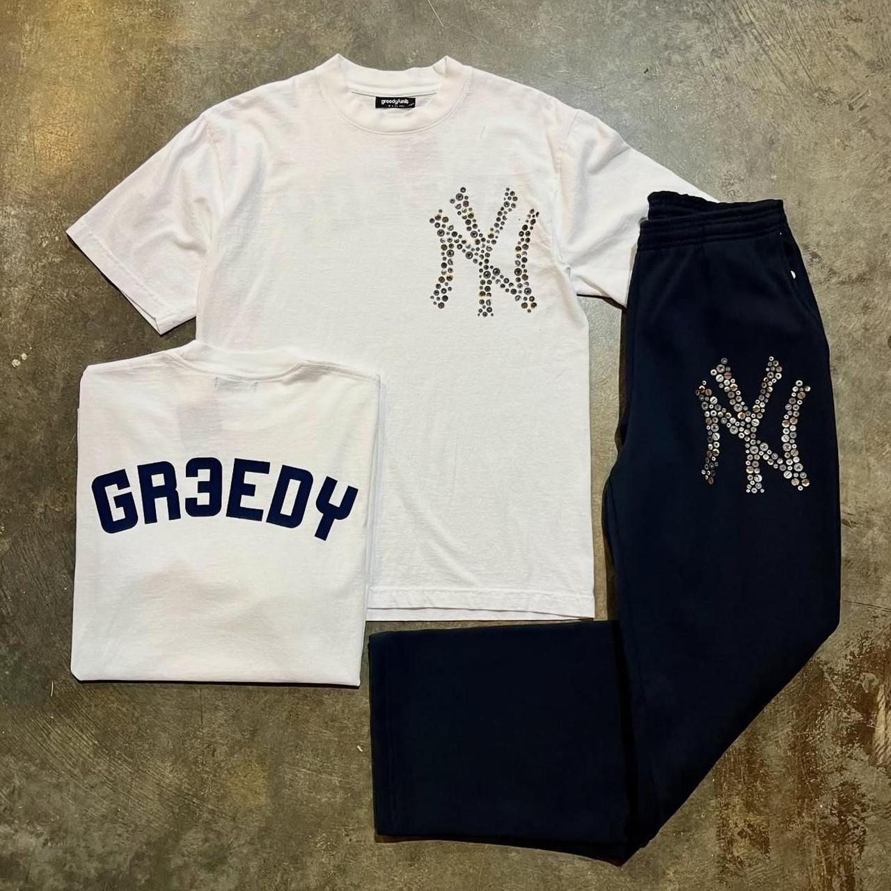 Greedy Unit Yankee Screw Sweatpants Size Medium... | Depop