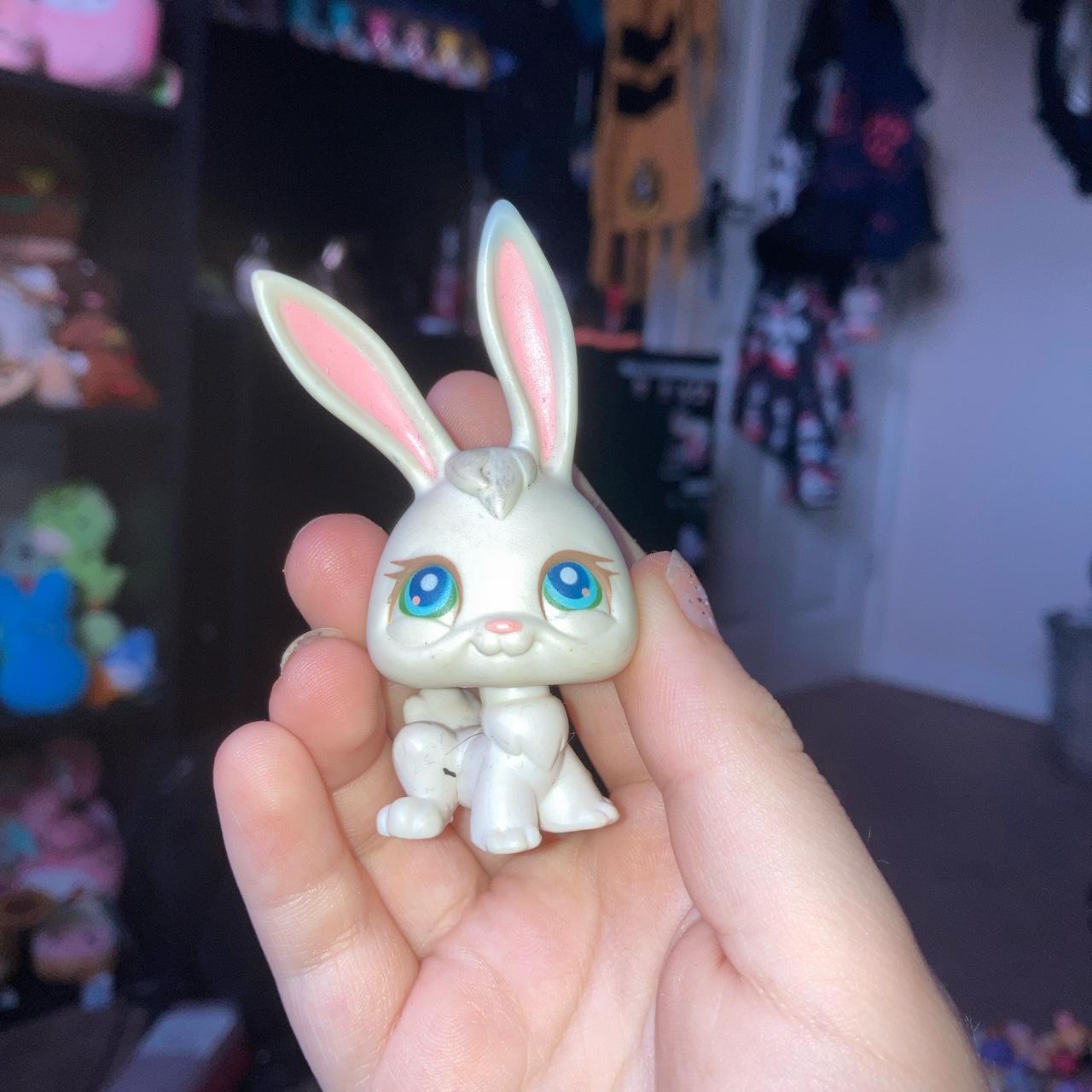 Littlest pet shop white bunny #3 #lps... - Depop