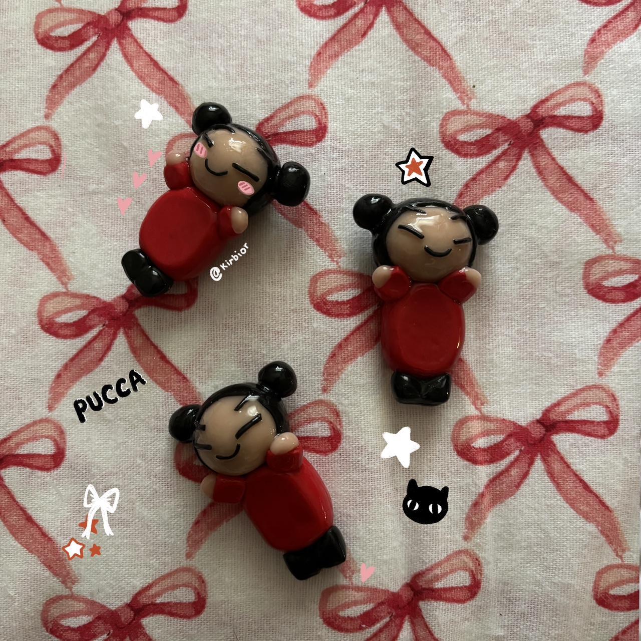 pucca phone device hippers ⭐️made with polymer clay... | Depop