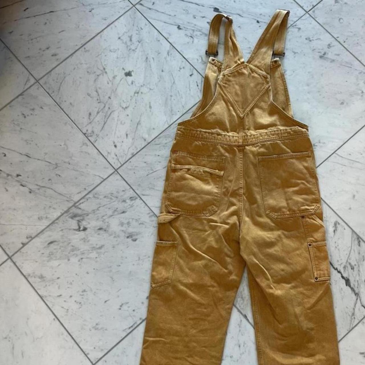 Urban outfitters BDG mustard yellow overalls. Fit me... | Depop